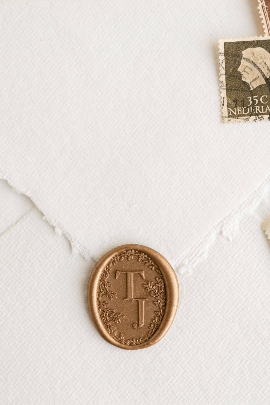 Jane Monogram - Wax Seal Stamp | Shop PAPIRA