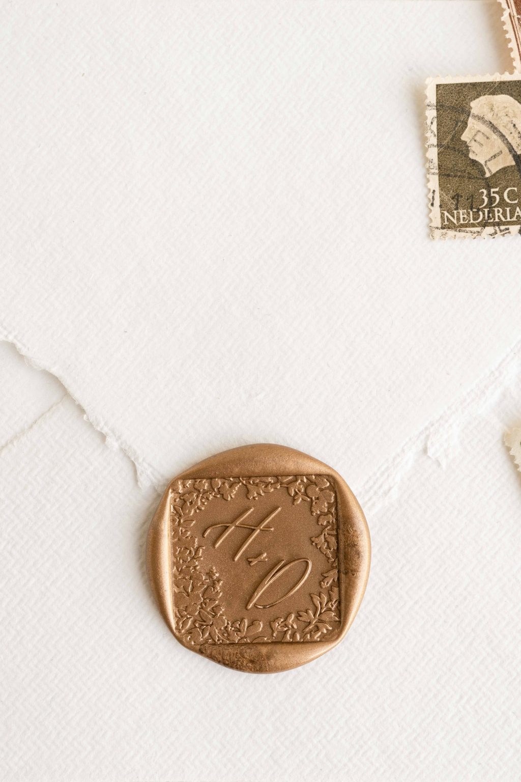 Marianne Monogram - SELF-ADHESIVE WAX SEALS | Shop PAPIRA