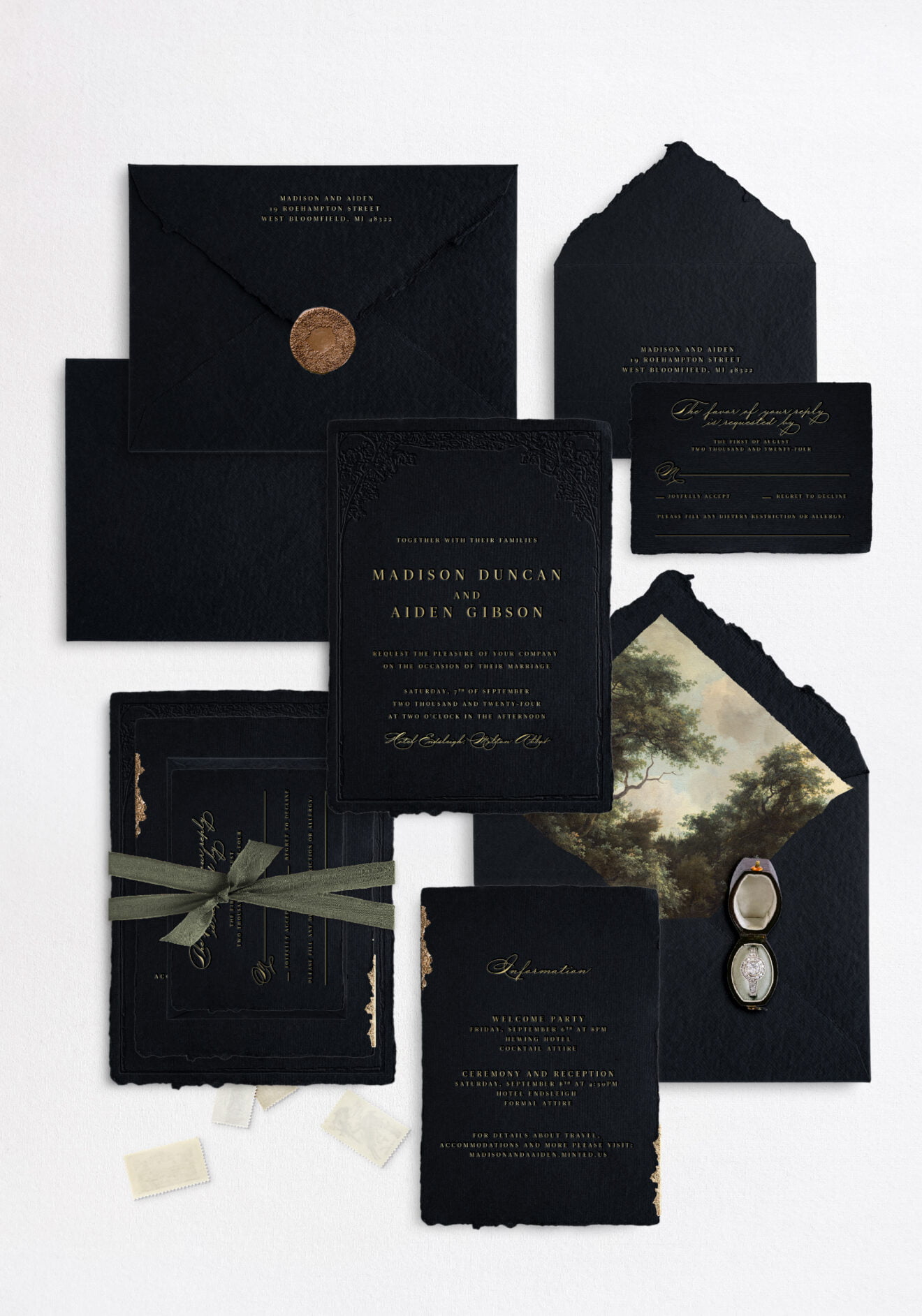 Semi-Custom Wedding Invitations | Papira